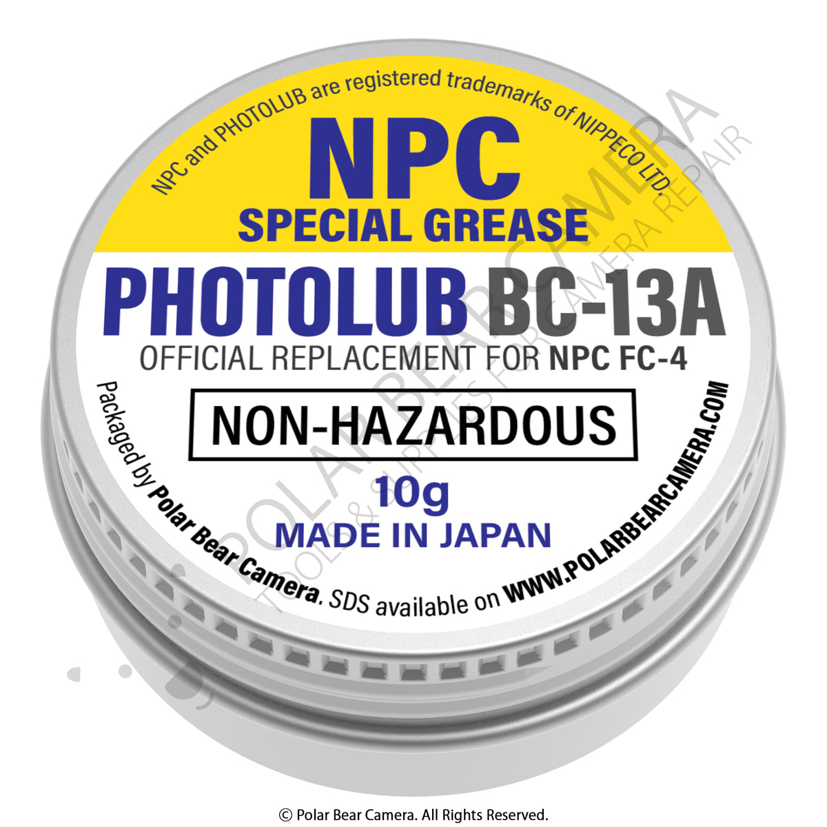 NPC PHOTOLUB BC-13A / FC-4 Camera Lenses Lubricating Grease Nikon Cano ...
