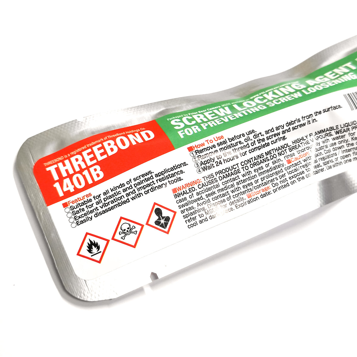 Threebond 1401B (Blue Green) Screw Thread Locking Agent Glue Adhesive ...