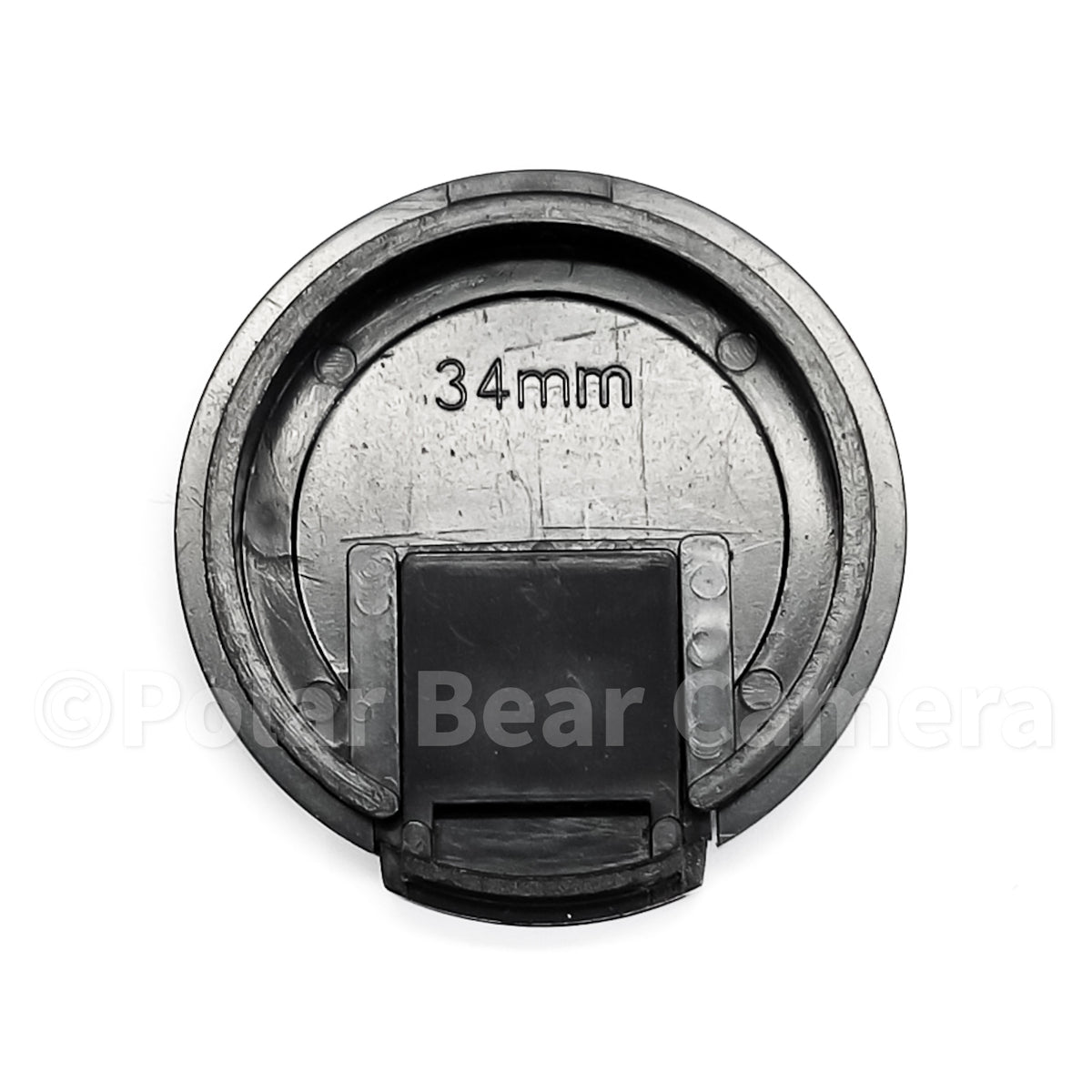 34mm Front Lens Cap Snap On (Clip On) – Polar Bear Camera