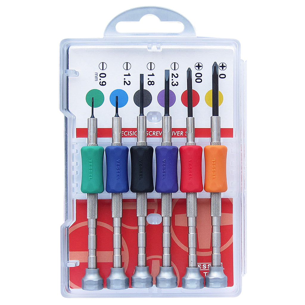 Vessel TD-56 JIS JCIS Precision Screwdriver (Set of 6) – Polar Bear Camera